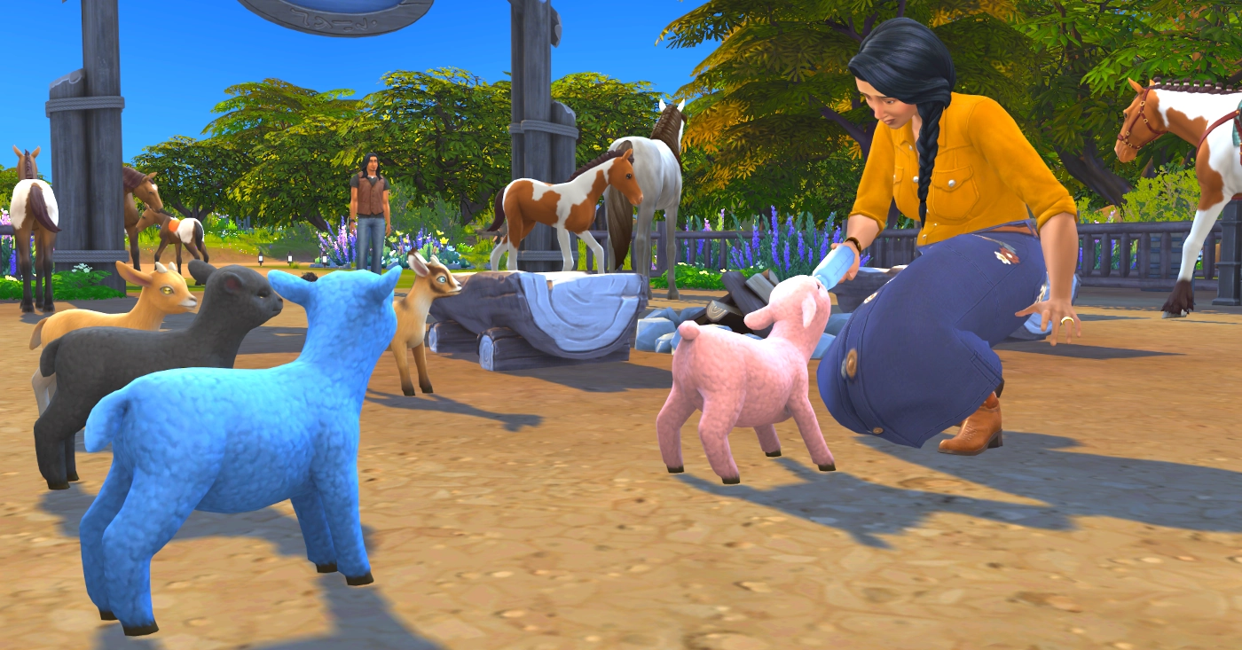 Sims 4 Horse Ranch – Mini kecskék és juhok – Sims Addicts