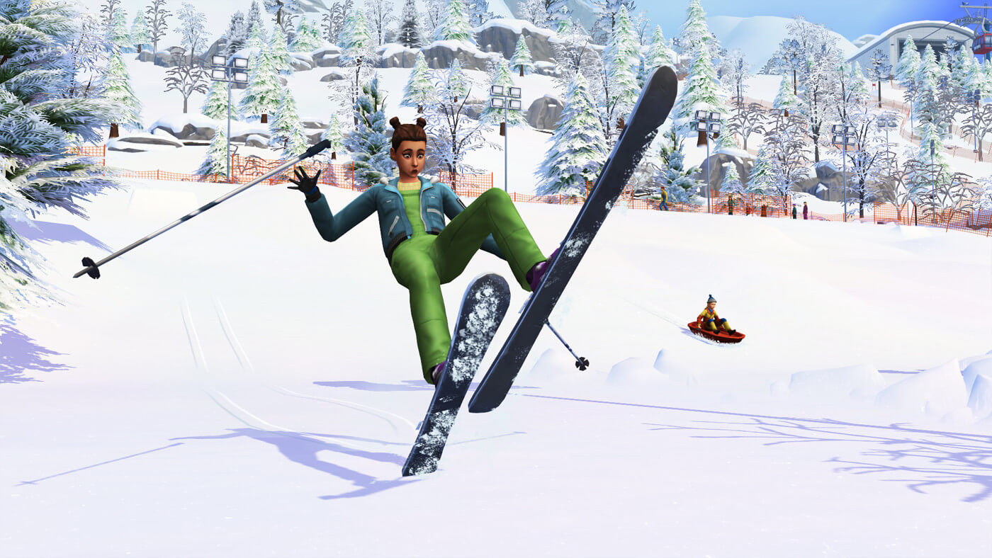 Sims 4 Snowy Escape – Havas sportok – Sims Addicts